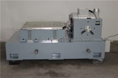 중국 맨 위 확대기 및 수평한 미끄러짐 테이블을 가진 높은 힘 진동 시험 체계 판매용