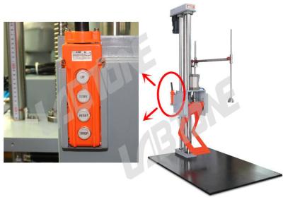중국 실험실 제품 낙하 시험을 위한 IEC68-2-27 하락 검사자는 표면 구석과 가장자리 하락을 실행할 수 있습니다 판매용