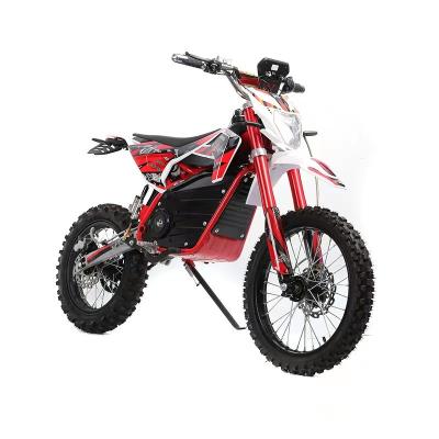 China 2000W 60V Adult Electric Dirt Bike Motorcycle With Brushless Gear Motor Te koop