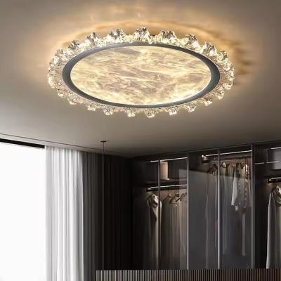 China Nordic Style Ceiling Light 3000K-6000K Modern Crystal LED Ceiling Lamp for sale