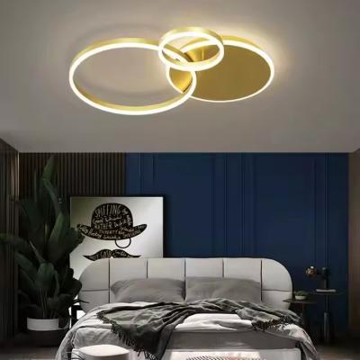 China Round Square LED Ceiling Light Remote Control Chandelier Ceiling Light 3500K for sale