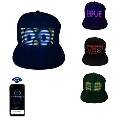 Cina Il cappello programmabile di Bluetooth LED ha personalizzato il cappuccio di Smart di controllo del App in vendita
