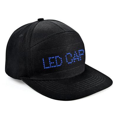 Cina Regolabile staccabile di programma del cappello di Bluetooth LED di controllo del App in vendita