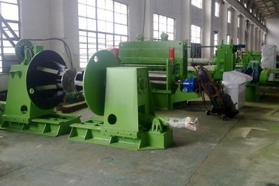 Cina Bobina d'acciaio idraulica che fende linea con il sistema di controllo elettrico, galvanizzato in vendita