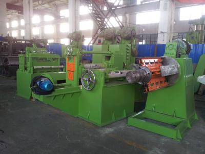 Cina Linea di taglio d'acciaio semplice 0.5-2mmx800mm per le bobine d'acciaio con il supporto di tensione in vendita