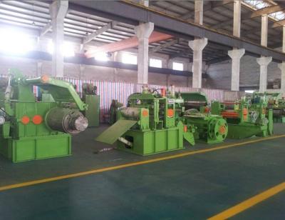 Cina Piccola linea di taglio d'acciaio automatica, 3mm x 650mm per il taglio Del CR/HRC in vendita