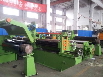 Cina Bobina semplice dell'acciaio inossidabile che fende linea con Recoiler ZJX - 2mm x 1250mm in vendita