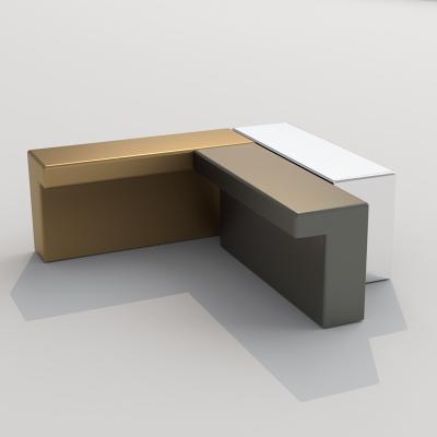 Cina OEM Luxury Style Manica per mobili da cucina Unico colore Argento Oro Nero in vendita