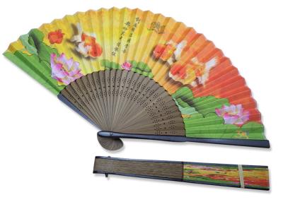 Cina La carta tenuta in mano del regalo del ricordo smazza tradizionale cinese con entrambi i lati della vernice in vendita