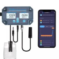 Quality Customized Wifi Water Tester PH-3988 6 in 1 Salt S.G.Temp PH EC TDS Meter for Aquariums for sale