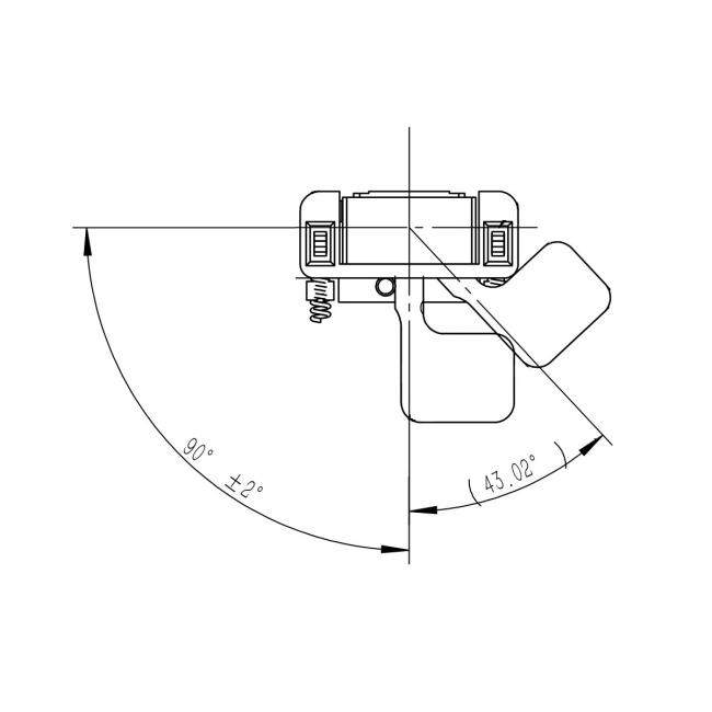 Thermal imaging shutter component