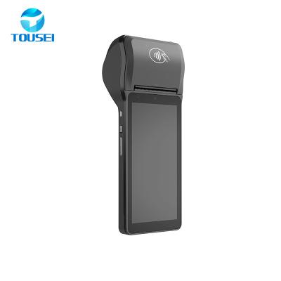 Cina Smart Terminal POS Machine portatile con touch screen da 5,5 pollici per la banca in vendita