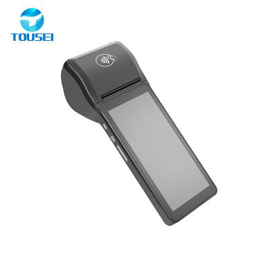 Cina 5.5 pollici Smart Touch POS Macchina Android NFC Card Reader 4G Scanner in vendita