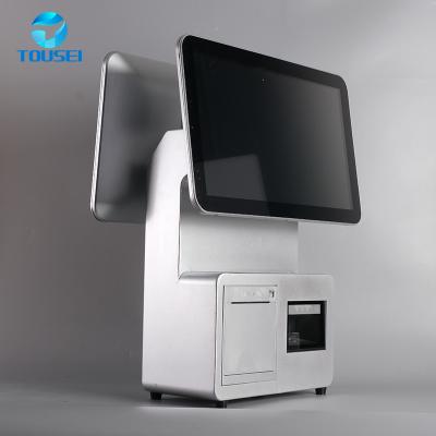 Cina Registro di cassa elettronico 15.6 pollici Android EPOS con stampante touch screen e pagamento in vendita