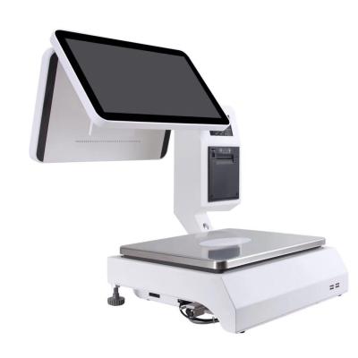 Cina CPU user-friendly J1900 Intel Core I3 Tablet POS Scala di bilanciamento per negozi al dettaglio in vendita