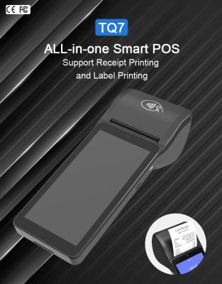 Cina Portable Android Smart Payment Terminal POS Swipe Machine con touchscreen da 5,5 pollici in vendita