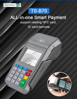 Cina Smart Bank POS Payment Swipe Machine NFC IC MSR terminale portatile in vendita