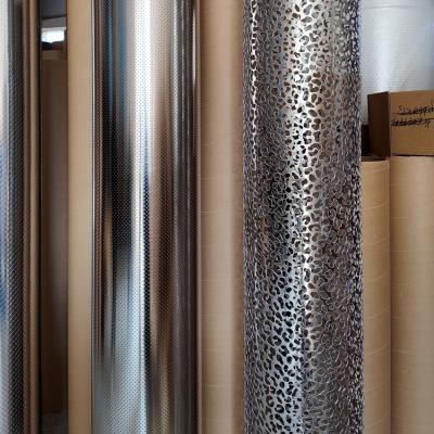 China Textile Machine Spares Rotary Printing Screen Carpet Templates Spunlace Screen Nonwoven Fabric Pattern for sale