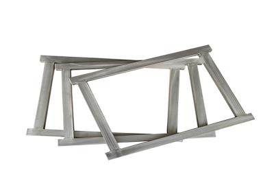 China Silver Silk Aluminum Screen Frame Corrosion Resistance For Advertisement / Display for sale