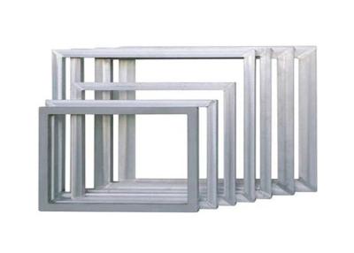 China T / X Shape Customized Screen Printing Frame With Polyester Mesh For Cloth Printing for sale