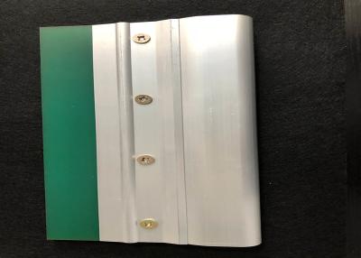 China 86 mm ×1.0 mm Screen Printing Squeegees Materials Aluminum Handle Squeegee Green Color for sale