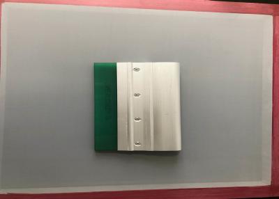 China Wood Handle White Screen Printing Squeegee Blades Wear Resistant 55A-90A Hardness for sale