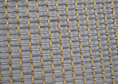 Cina Gli ss d'argento raddoppiano la struttura unita di Mesh For Sieving Ore Sturdy del cavo con materiale 304 in vendita