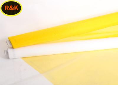China 120 Microns Aperture Nylon Silk Net Printing , Nylon Screen Mesh Fabric for sale