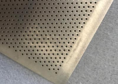 China Round Hole High Tension Fine Wire Mesh Filter Plate For Filter Oil for sale