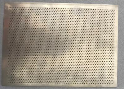 China Round Hole High Tension Fine Wire Mesh Filter Plate For Filter Oil for sale