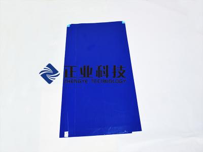 Cina Pieghevole blu della stuoia appiccicosa del polietilene di densità bassa utilizzato nella sala operatoria in vendita