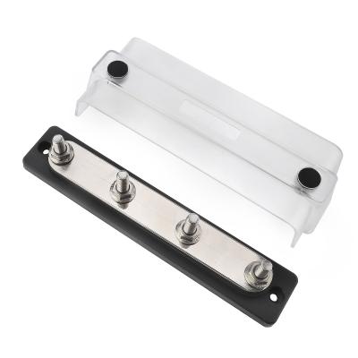 China 48V 600A 4 Studs Busbar Power Distribution Block for Solar RV Marine and Automotive Applications for sale