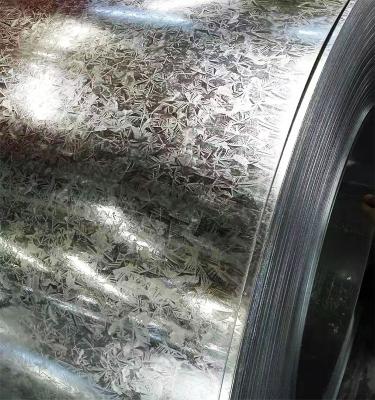 Κίνα Κανονική επικάλυψη Spangle Z10-Z275 Ηλεκτροσυσσωματωμένη τροχιά από χάλυβα 22 24 26 Gauge Ψυχρά κυλούμενα ελαστικοποιημένα κυλίδια από χάλυβα προς πώληση