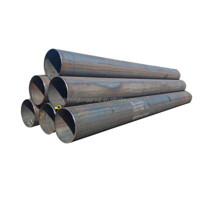 Κίνα 5-30mm πάχος τοίχου σωλήνα στρογγυλό ERW μαύρο χάλυβα άνθρακα κούφιο τμήμα για βαριά μηχανήματα προς πώληση