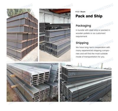 Κίνα Q235B/Q345B/ST37-2/ST52/S235JR/S275JR/S355JR Ελαφρύς καθολικός δομικός χάλυβας προς πώληση