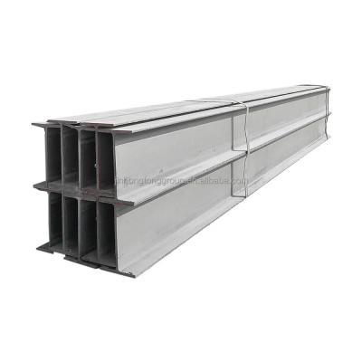 Chine Construction de bâtiments sur mesure poutre PVC H I poutre avec A36 A572 G50 G60 acier facturation par poids réel à vendre