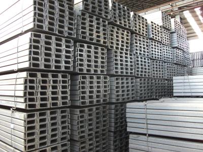 Chine Profil d'approvisionnement direct Q235B SS400 Q345B 5 6.5 12 14 un canal U/C en acier avec norme ASTM et facturation par poids réel à vendre