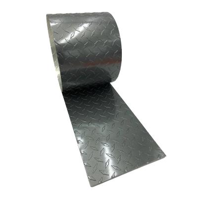 중국 고품질 고온 롤 1000mm 2000mm 2440mm 알루미늄 체크 플레이트 트럭 상자 2 바 알루미늄 체크 플레이트 판매용