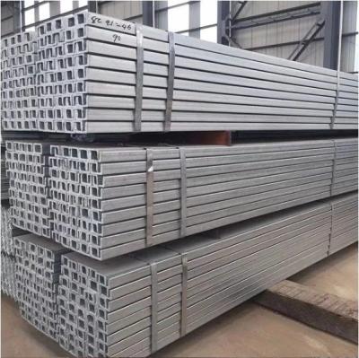 중국 지원 시스템 고품질 Q235 Q345 SS400 재료 0.8mm-3.0mm 두께 U 채널 탄소 강철 u 빔 판매용