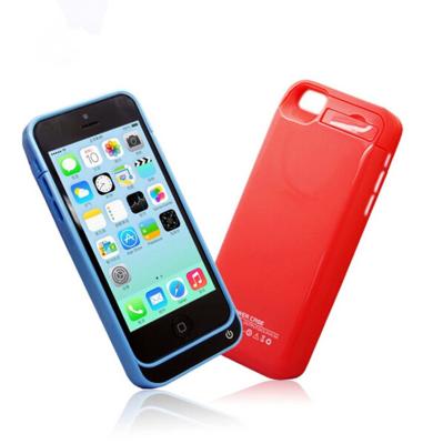 Cina 4200mah Iphone 5 casi caricantesi batteria di sostegno di potere con il supporto/USB in vendita