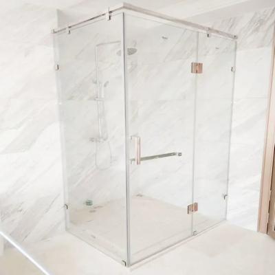 Κίνα Ως ο πελάτης κορυφαίο πάχος Frameless Design 600mm swing ντουζ πόρτα με διαυγές γυαλί προς πώληση
