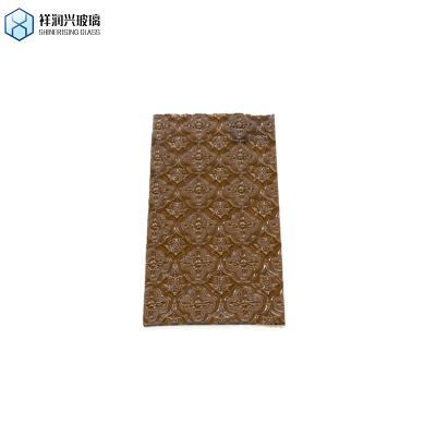 중국 ISO 인증 3mm-8mm 맑은 청동 카라타치 칭다오 미스트라이트 플로라 플루트 패턴 유리 판매용