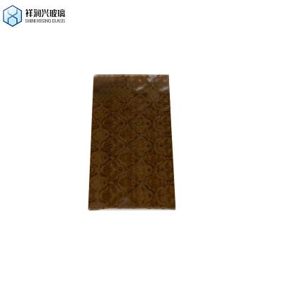 중국 ISO 인증 3mm-8mm 맑은 청동 카라타치 칭다오 미스트라이트 플로라 플루트 패턴 유리 판매용