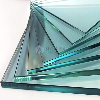 Κίνα Κτίριο γυαλί 8mm 10mm 12mm 15mm 19mm Custom Clear Fully Tempered Toughened Safety Glass προς πώληση