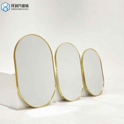 중국 1.8mm 2mm 2.5mm 3mm 절단 크기 또는 일반 크기의 알루미늄 거울 유리 인테리어 디자인 판매용