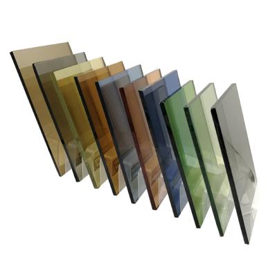 Κίνα Προσαρμογή Κτιριακού Γυαλιού 5mm 6mm 8mm 10mm Tinted Float Glass για Αρχιτεκτονική προς πώληση