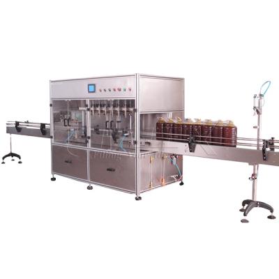 Cina Linear Type Automatic Honey Oil Viscous Fluid Filling Machine Small Capacity Machine in vendita