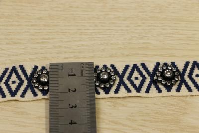 Cina Tessitura Nonstretched del jacquard dei nastri tessuta cristallo di rocca per i vestiti in vendita