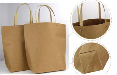 中国 黄色いアート ペーパーのペーパー ギフトは昇進のギフト OEM/ODM のための Foldable 袋に入れます 販売のため