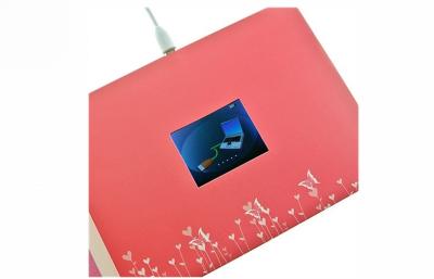 中国 注文のペーパー挨拶状のパンフレットの自由な印刷できる挨拶状 4.3 のインチ Lcd 販売のため